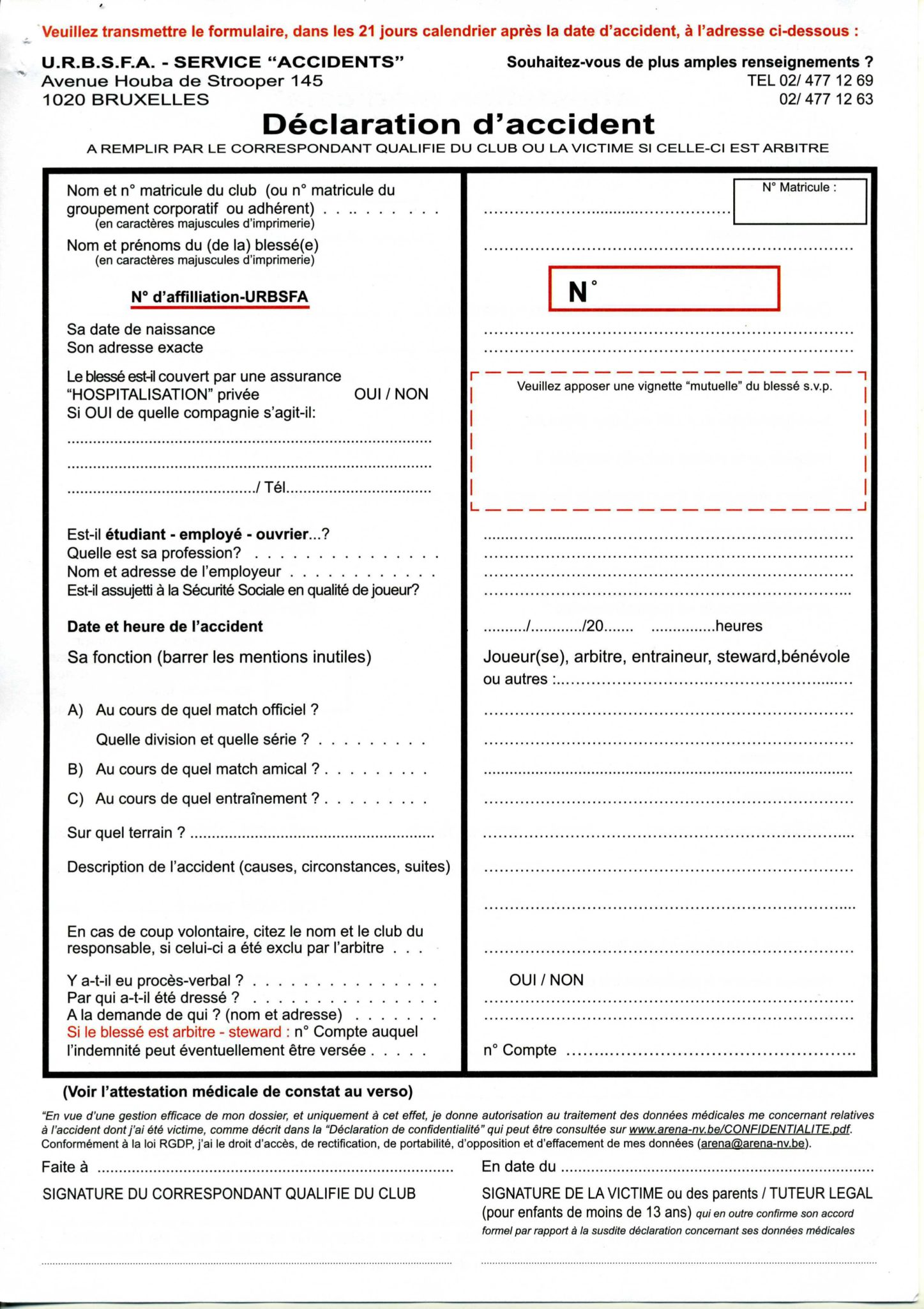 Déclaration d'accident - cswepion.be